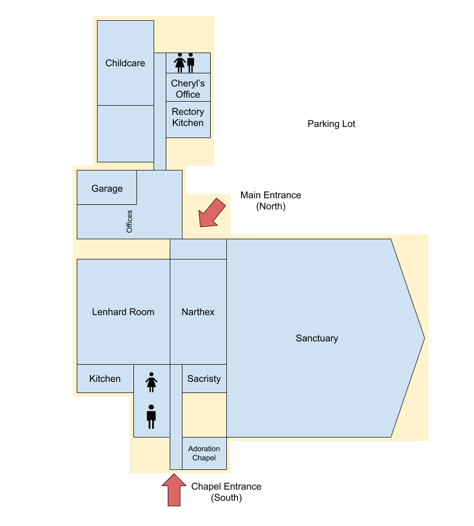 Map of Holy Family – Holy Family Parish